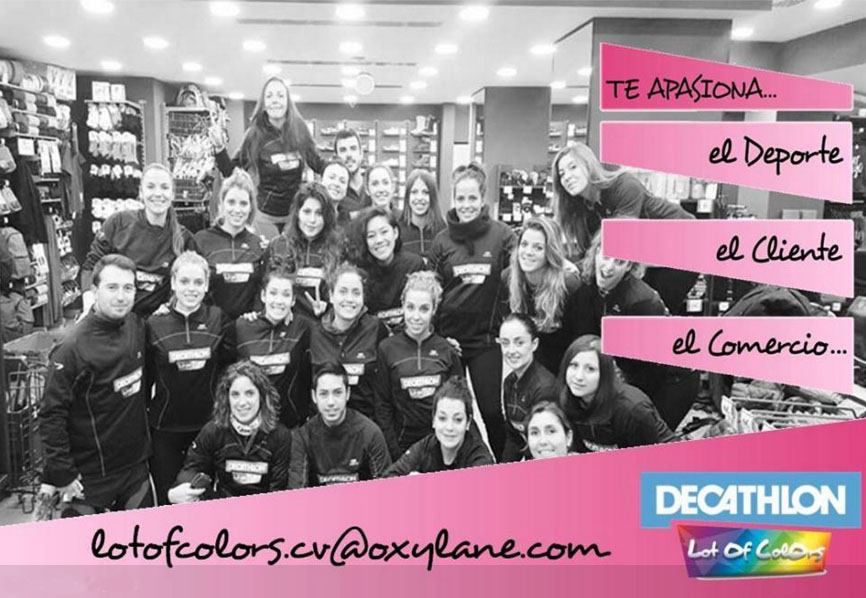 Enviar Curriculum Decathlon Lot of Colors 【2025